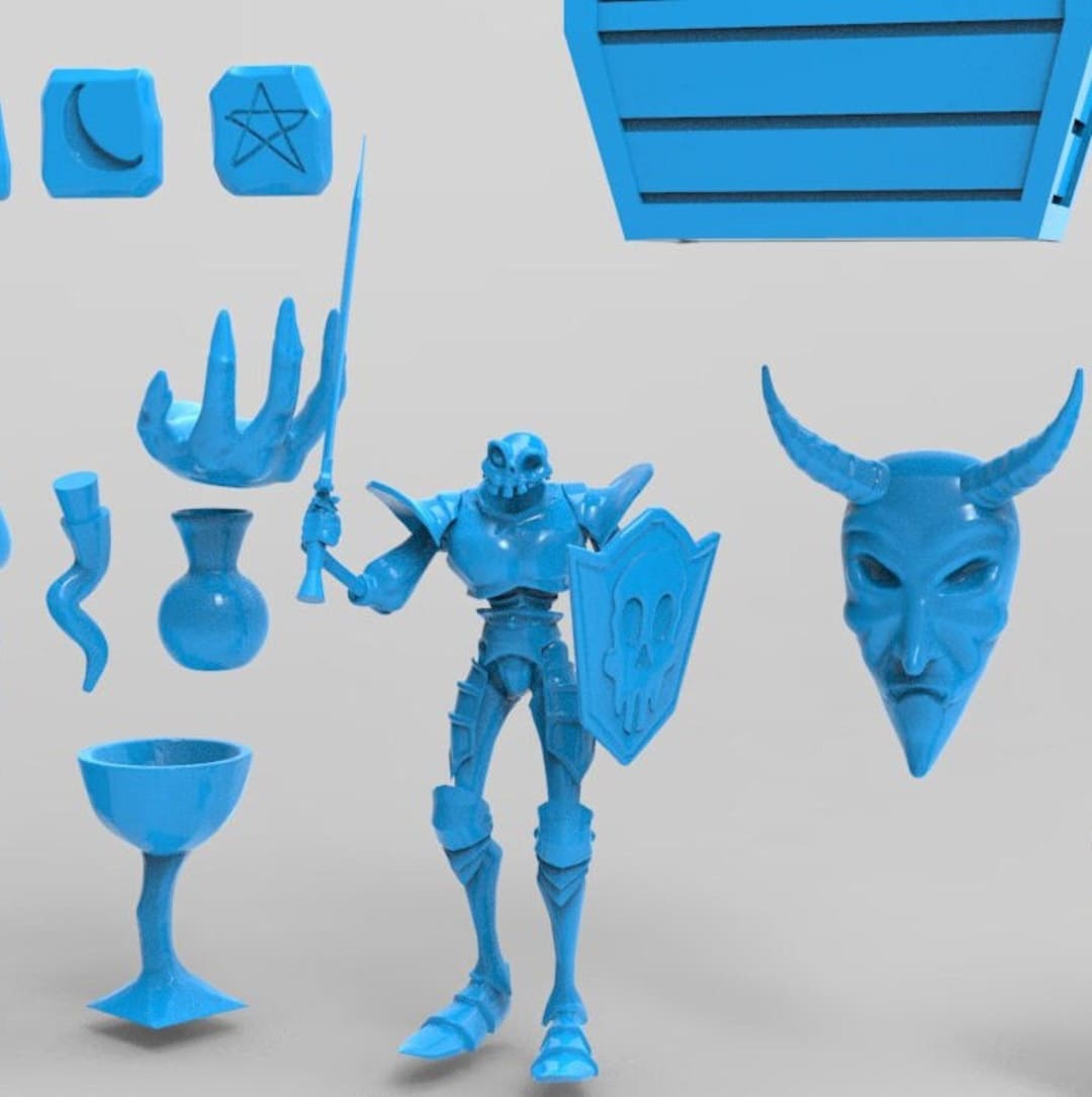 Diorama Medievil Sir Daniel Fortesque Gam. STL Files Only for Printing ...