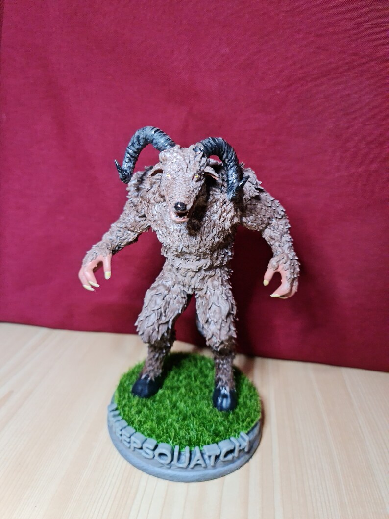 Sheepsquatch 3D Model Print File STL Monster Legend - Etsy