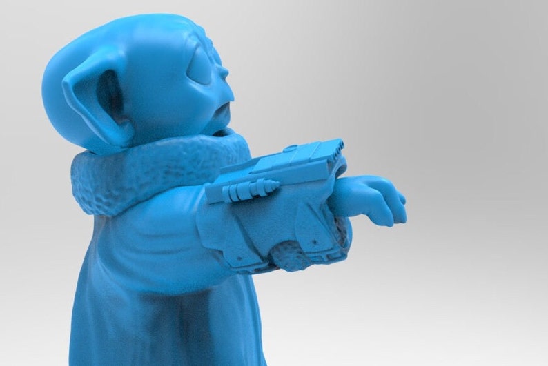 Baby Yoda Grogu Darts STL 3D Print - Etsy