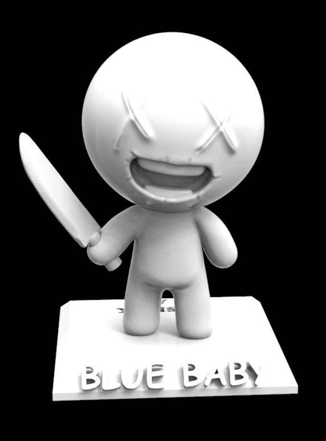 The Binding of Isaac BLUE BABY STL 3dfile - Etsy