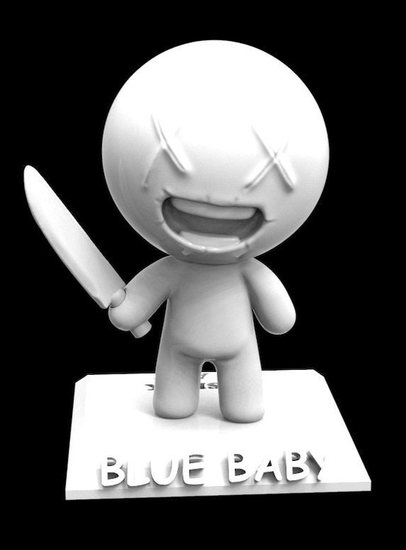 The Binding of Isaac BLUE BABY STL 3dfile - Etsy