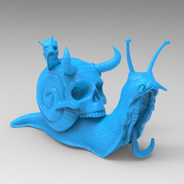 Devil Skull Statue - Etsy