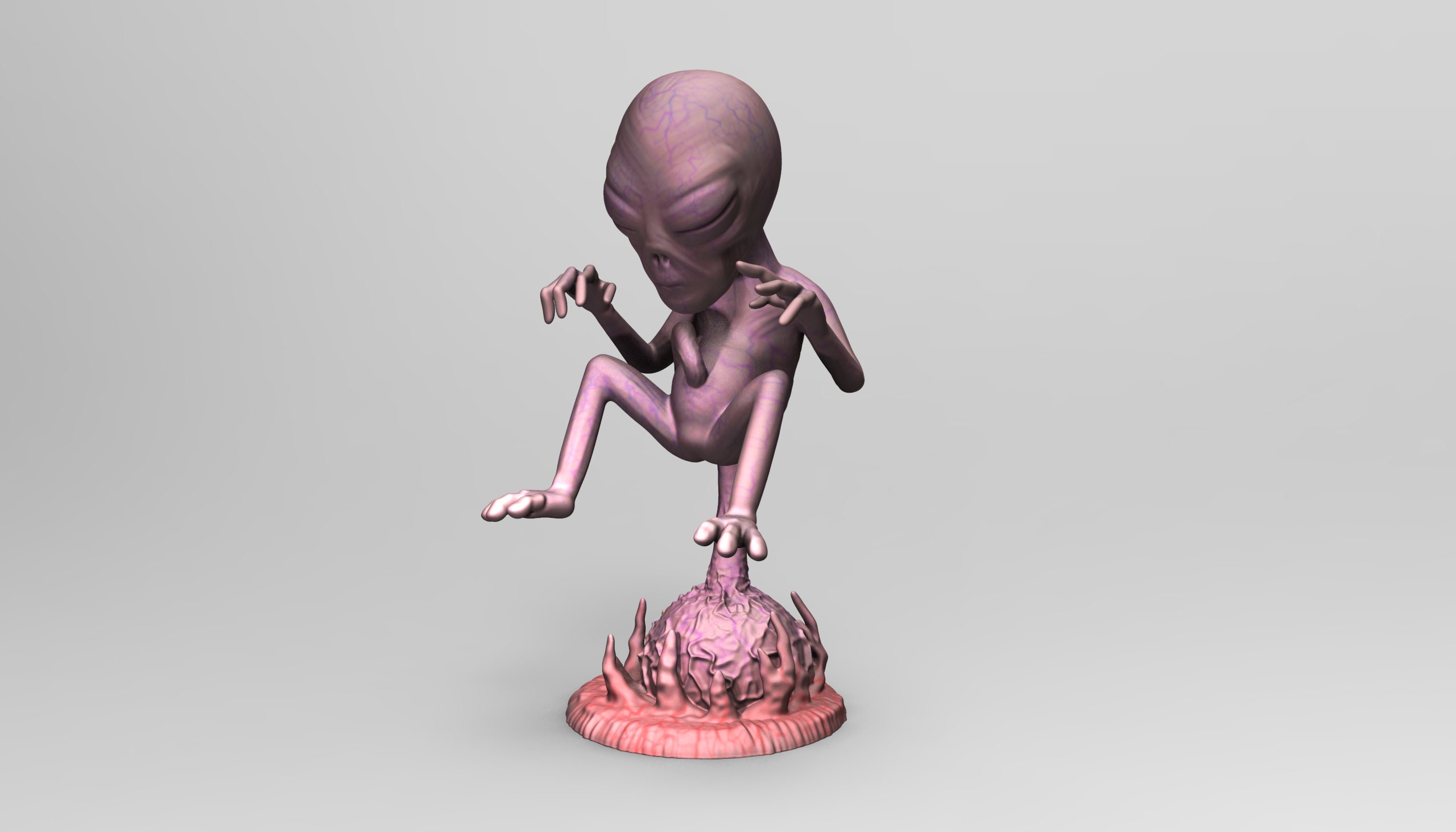 Baby Alien 3D Model STL 3d Printing - Etsy