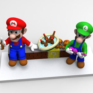 Super Mario Bros (stl File) - Etsy