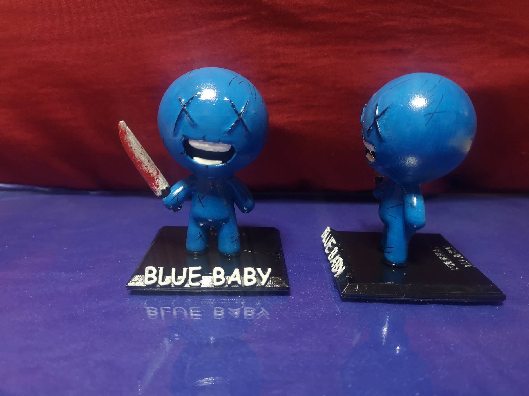 The Binding of Isaac BLUE BABY STL 3dfile - Etsy