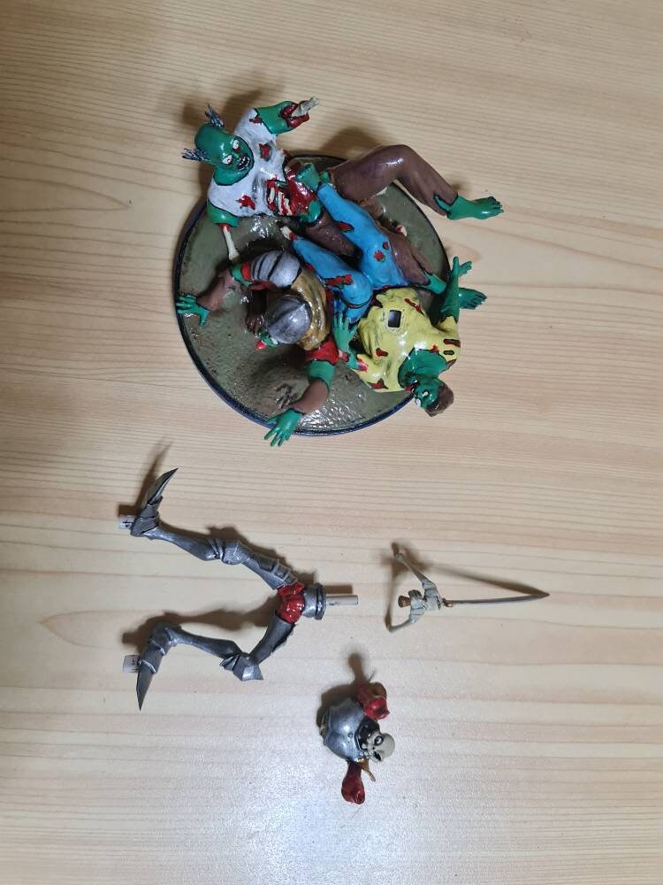 Medievil Sir Daniel Fortesque Statue Action Figure Zombie Kill - Etsy