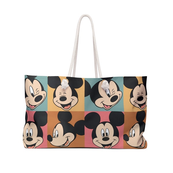 Mickey Mouse Weekender Bag - Etsy