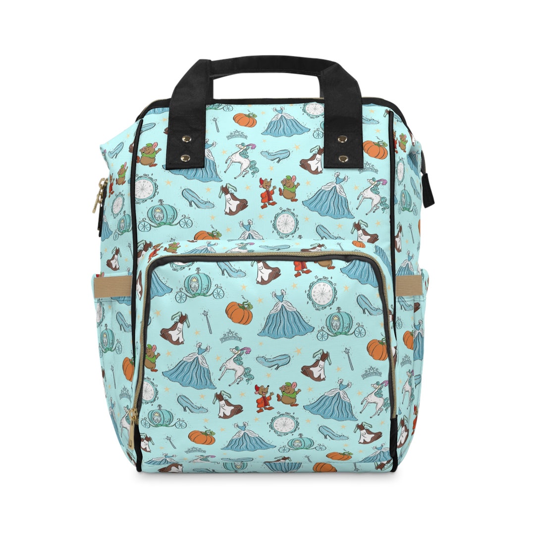 Princess Diaper Bag, Cinderella Multifunctional Backpack, Disney ...