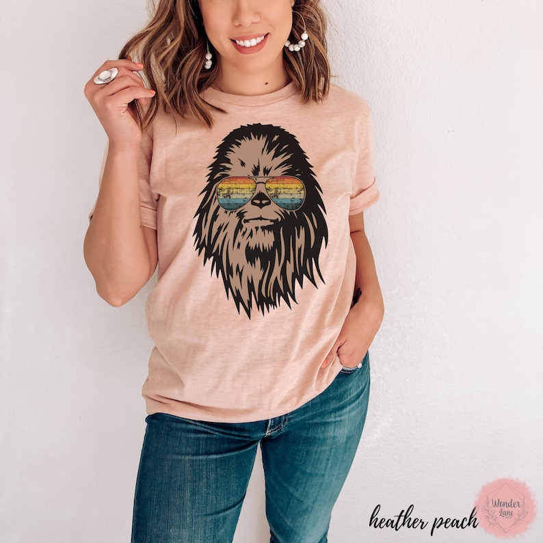 Chewbacca Shirt, Star Wars Tee, Chewie Tshirt, Galaxy's Edge Shirt ...