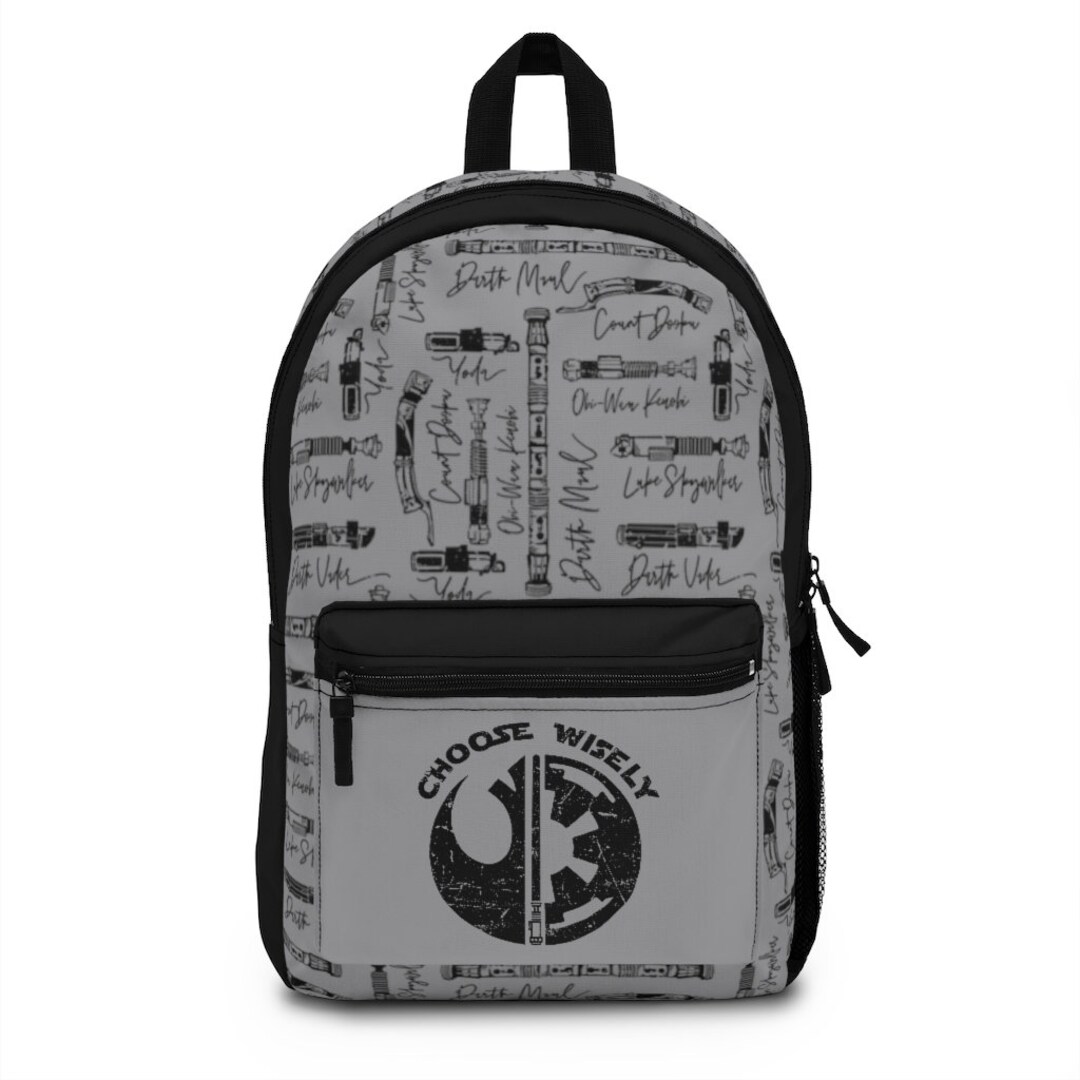 Light Sabers Backpack, Star Wars Backpack, Obi-wan, Darth Vader, Yoda ...