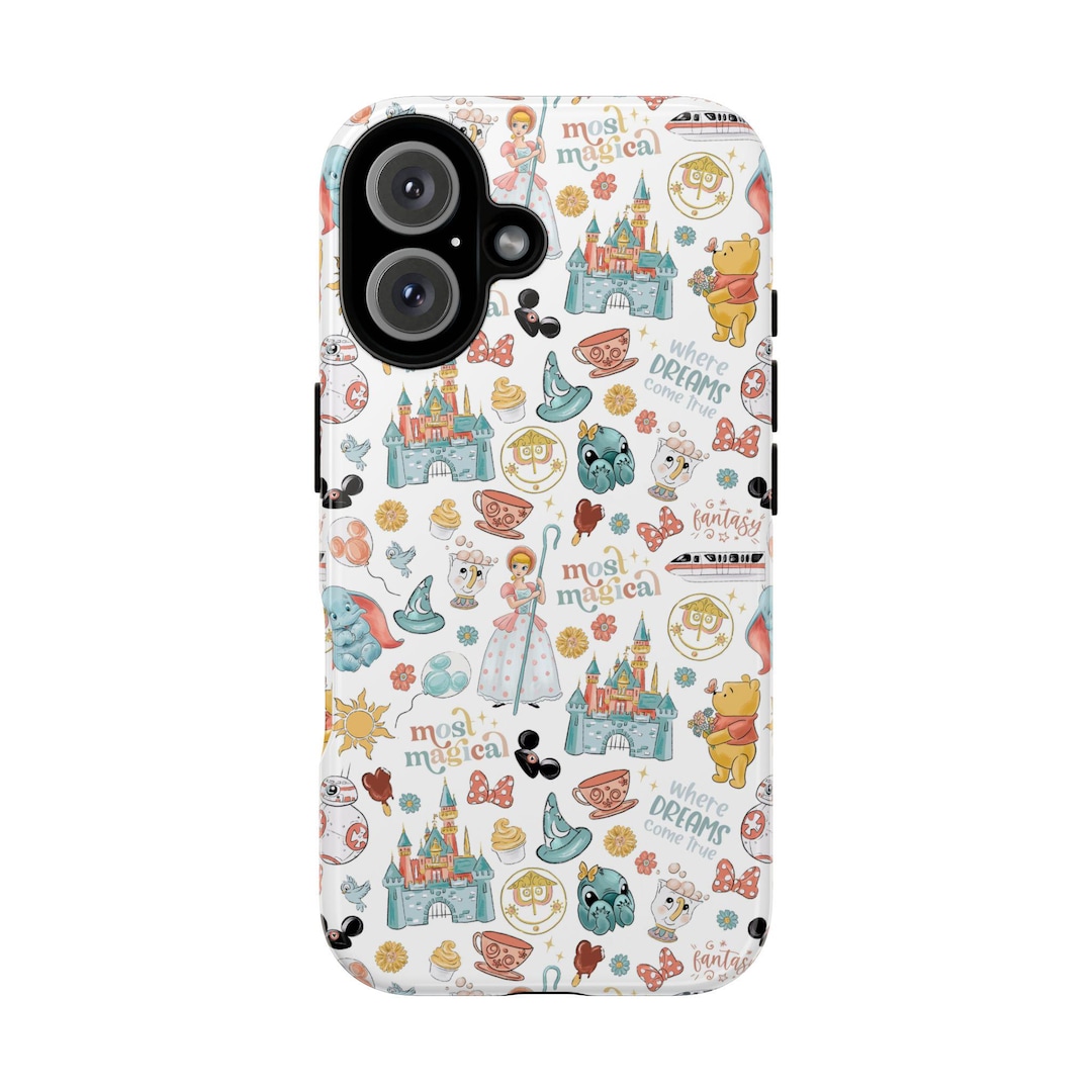 Most Magical Disney Icons Tough Phone Case, Disney Hard Phone Case ...