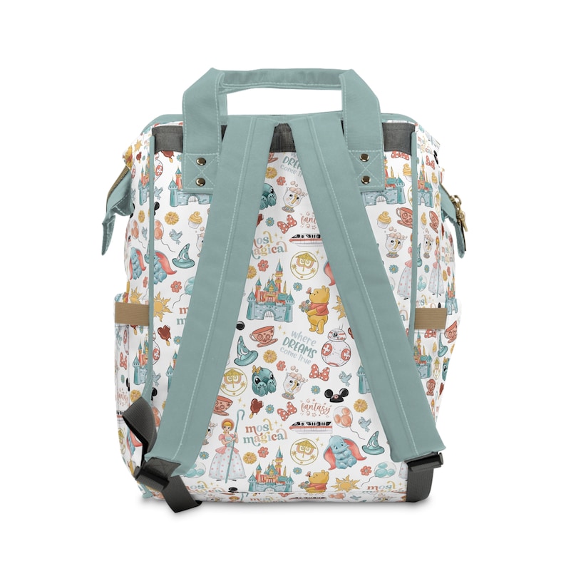 Disney Multifunctional Diaper Backpack, Retro Disney Castle Bo Peep ...
