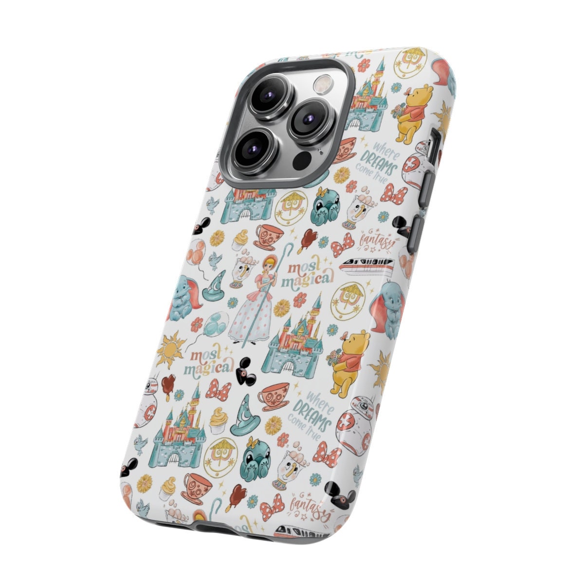 Most Magical Disney Icons Tough Phone Case, Disney Hard Phone Case ...