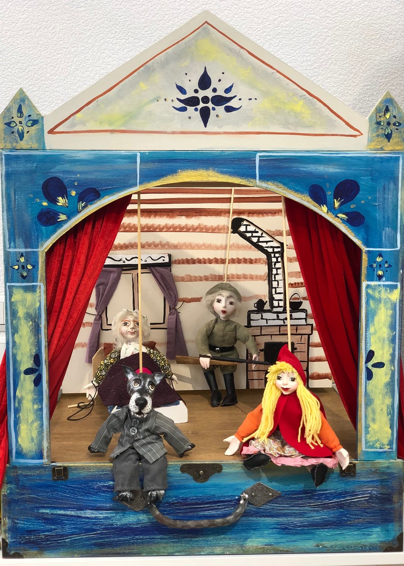 Puppet Theater for Kids - Etsy