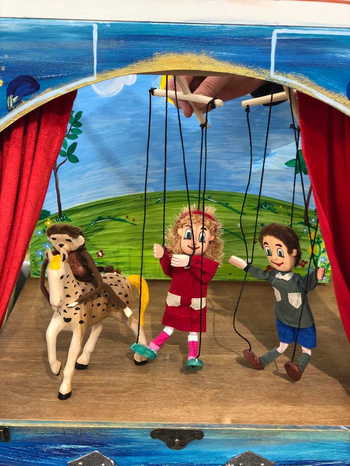 Puppet Theater for Kids - Etsy