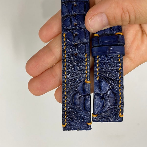 Crocodile Watch Strap - Etsy