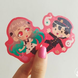Hanako-kun Stickers / Yashiro Nene & Hanako Decorative Sticker - Etsy