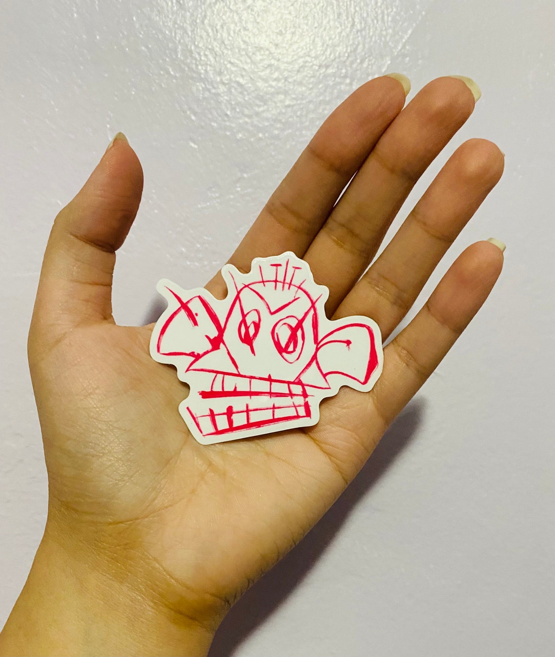 Transparent Jinx Monkey Graffiti Sticker League of Legends | Etsy