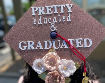 Floral Grad Cap | Etsy
