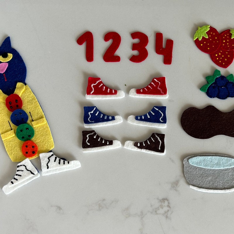 Pete the Cat Felt - Etsy