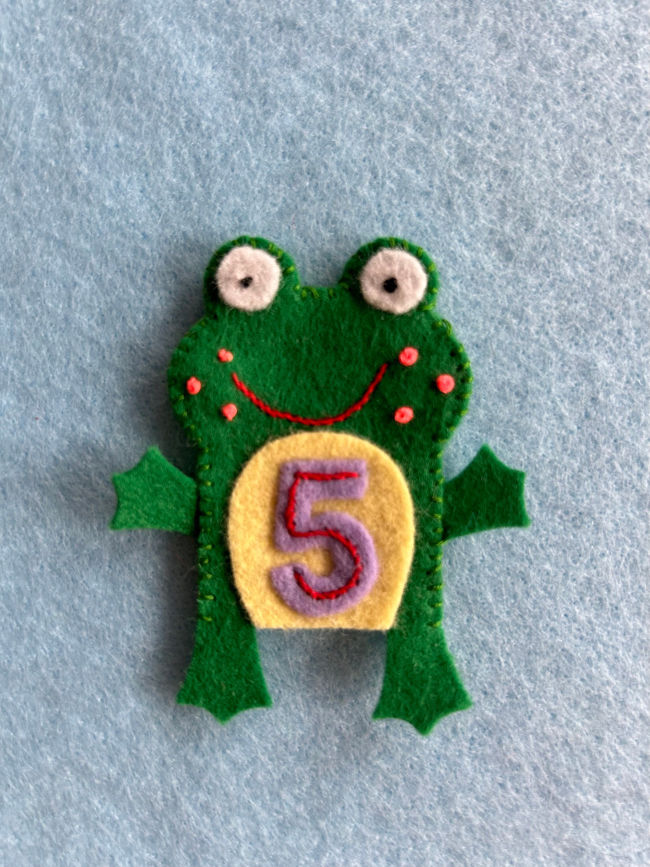 5 Little Frogs Educational Finger Puppet Finger Plays Educational ...