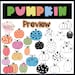 Colorful Pumpkins Clipart, Fall Graphics (PNG Zipped File) - Etsy