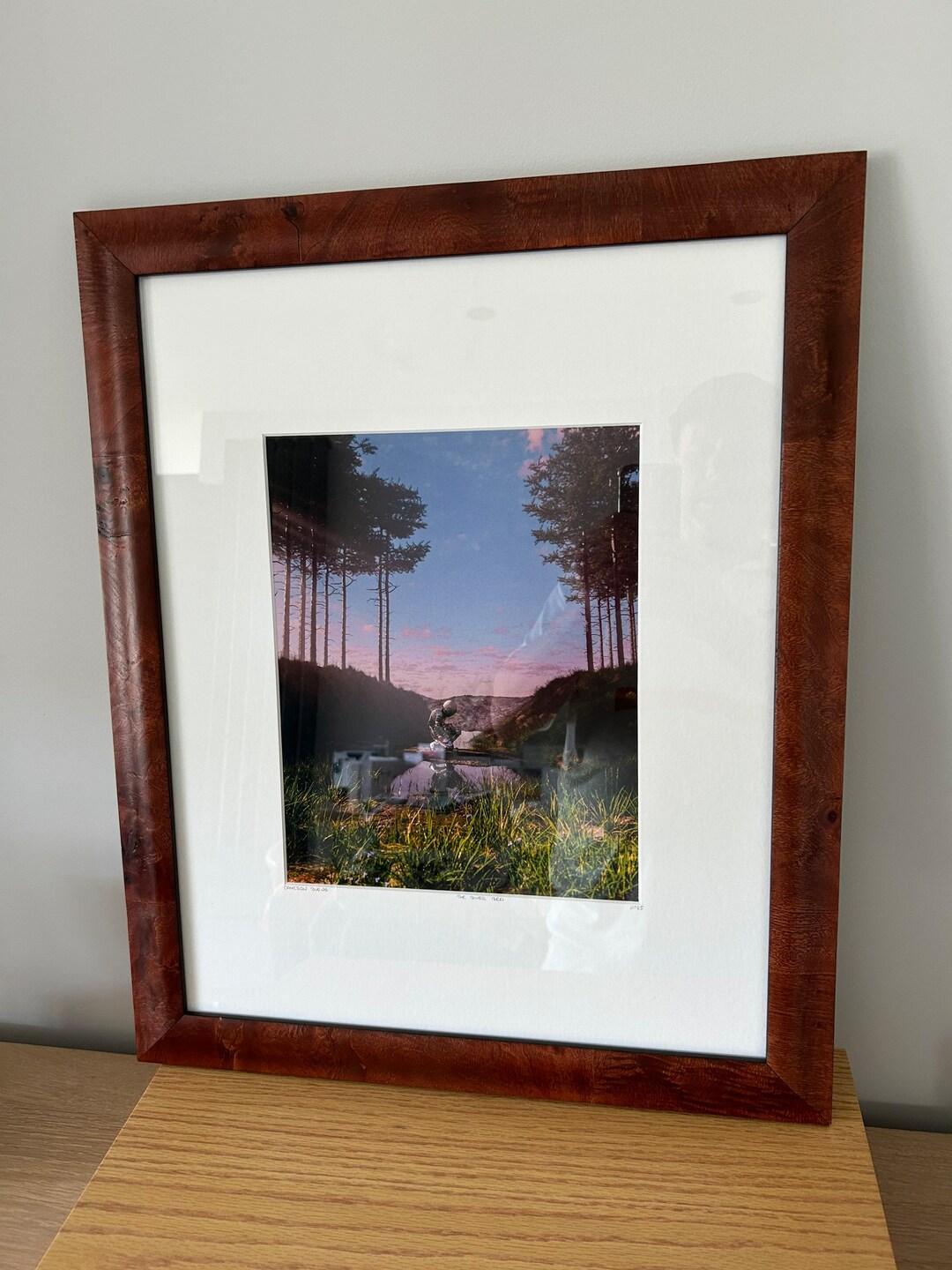 Exclusive Wider 40mm Burr Walnut Picture Frame Design 6x4 7x5 8x6 9x7 ...