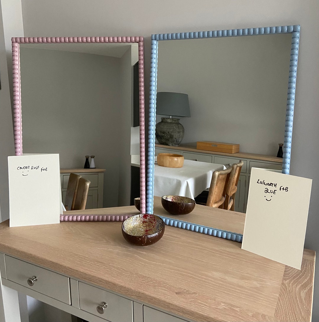 Bobbin Bobby Mirror – Hand Painted in Farrow & Ball Colours | Made to ...