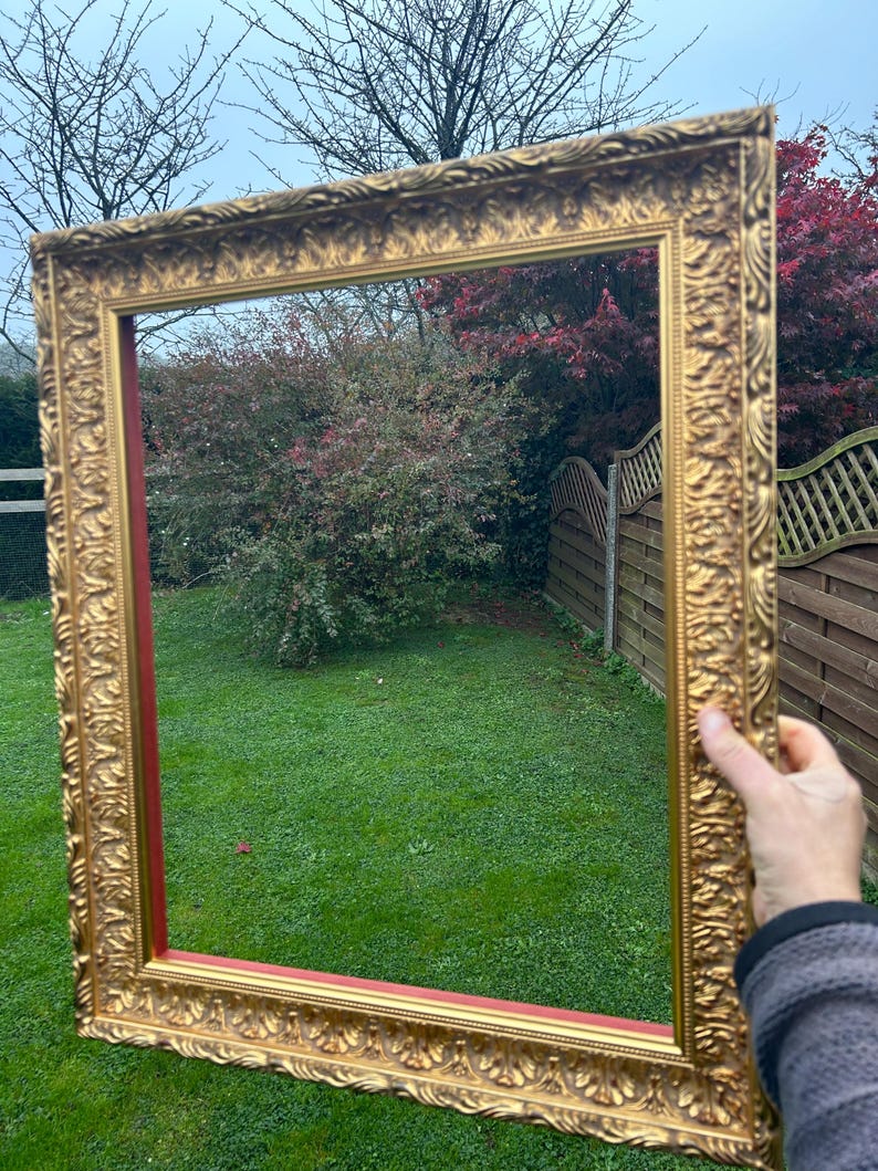 Exclusive Ornate Gold or Silver Leaf Picture Frame 8x6 12x10 16x12 A4 ...