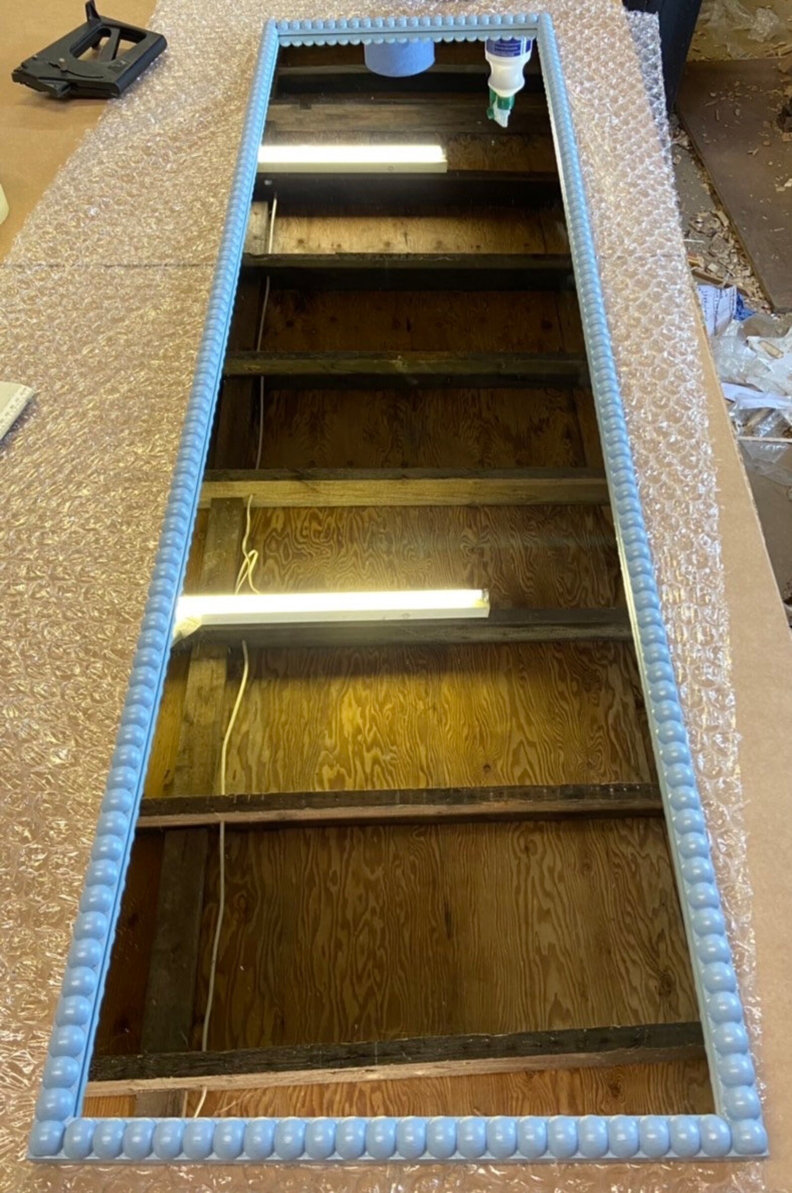 Handmade Large Oak Bobbin Bobby Mirror Made to Order in a Full - Etsy UK