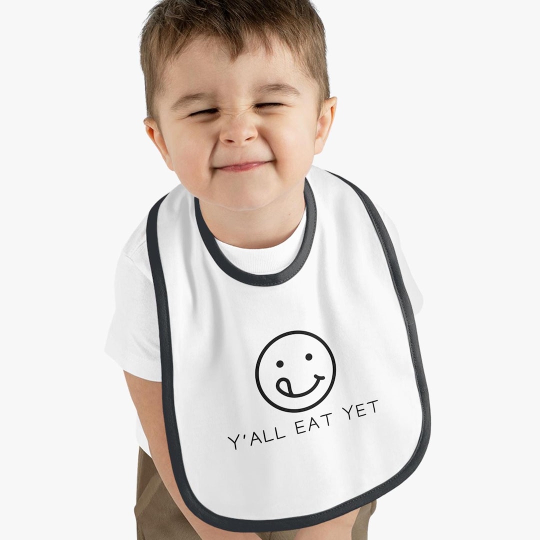Bib Baby, Smiley Face Baby, Southern Baby Gift, Southern Phrases ...