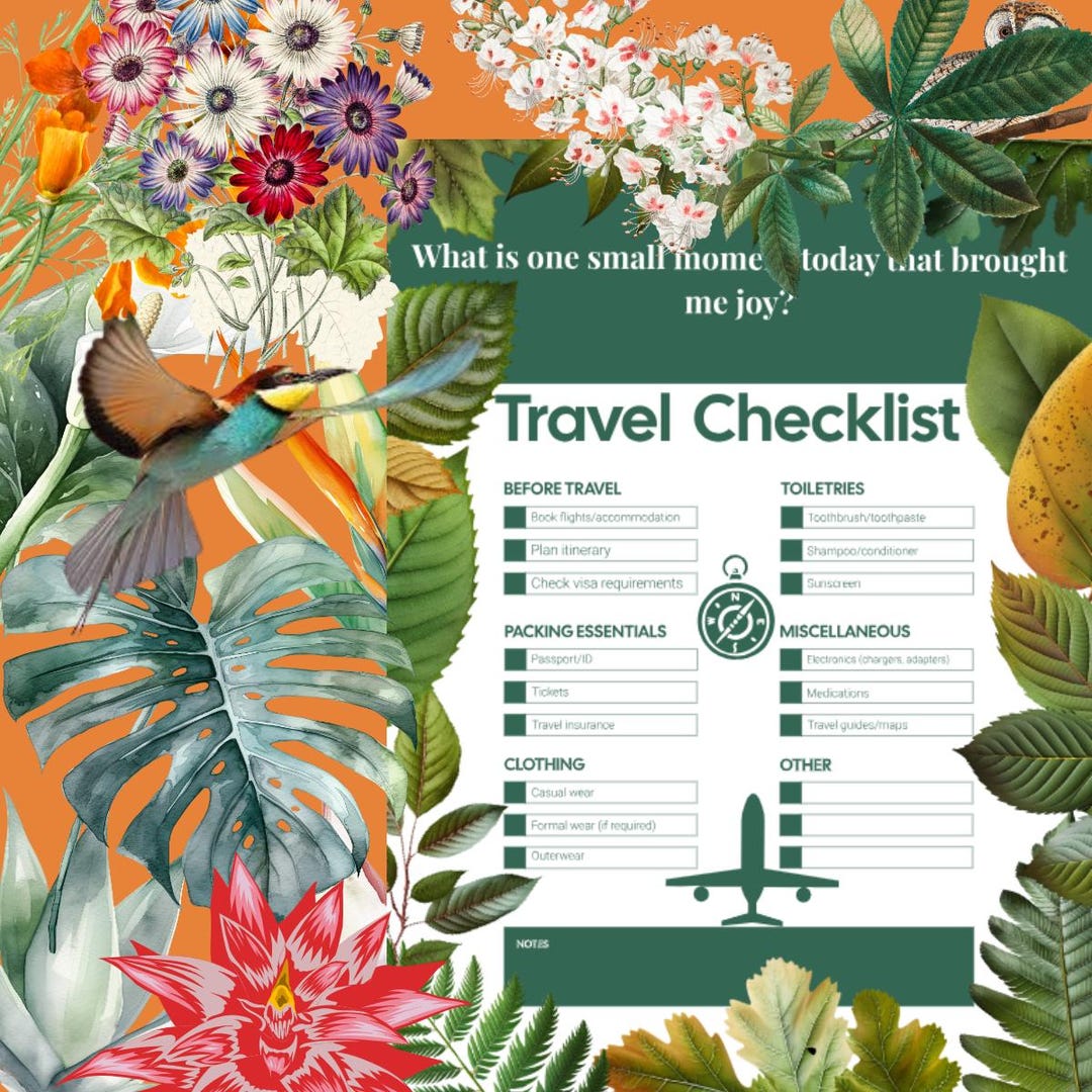 Travel Planner // Ultimate Travel Template // Digital Travel Journal ...