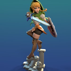 Crossbow Elf 3d Printed Model Kit - Etsy