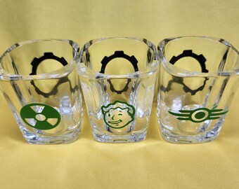 Fallout New Vegas Shot Glasses - Etsy