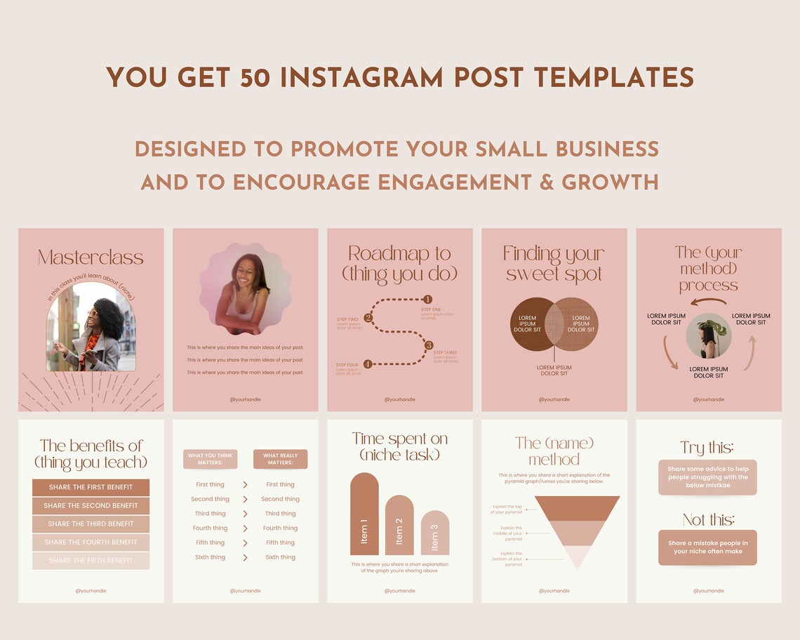 Instagram Template Canva Coach, Coaching Instagram Post, Instagram Post ...