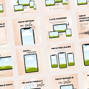 Digital Product Mockup, Device Mockup, Canva Mockups, Facebook Ad ...