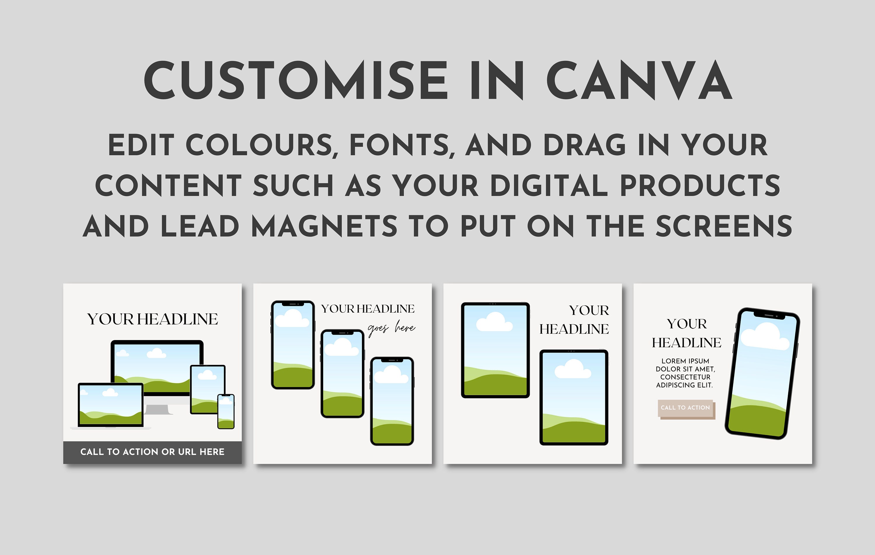 Digital Mockup Iphone Mockup Laptop Mockup Templates Device - Etsy