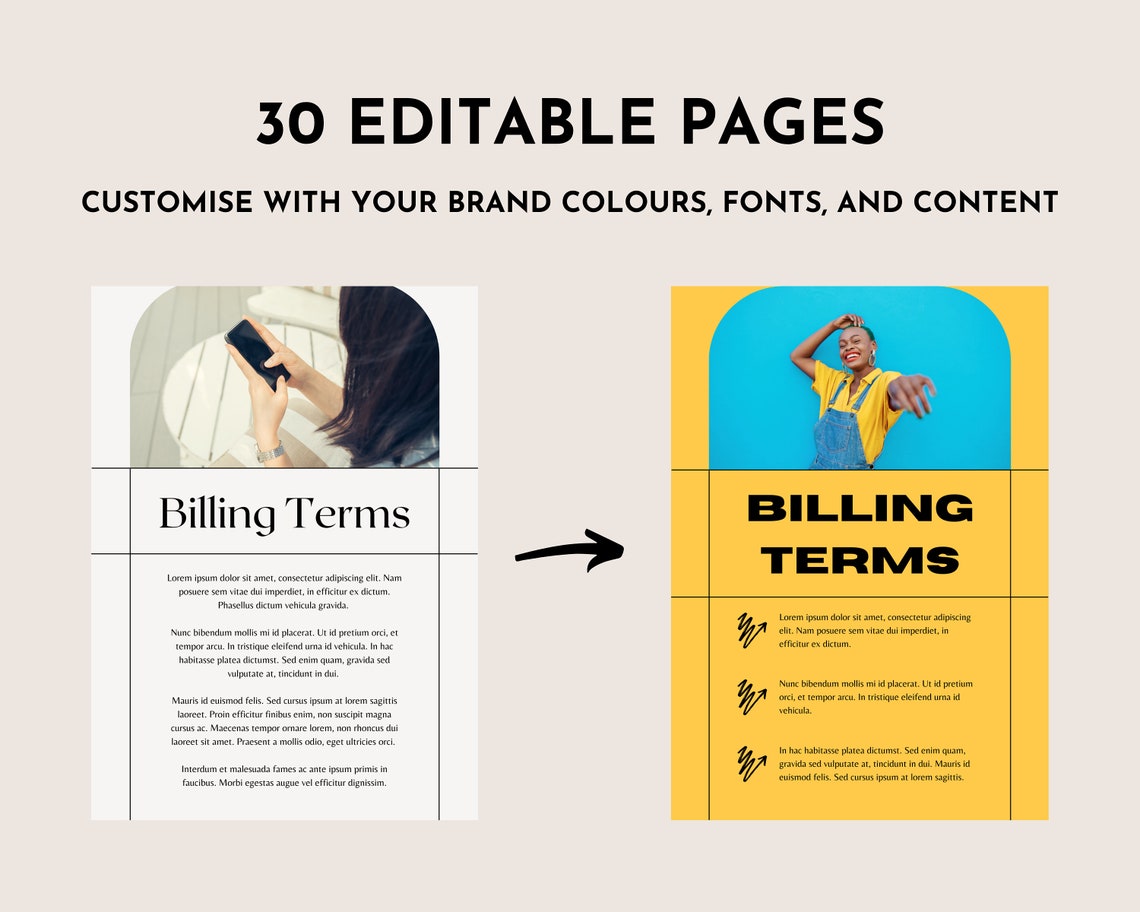 Client Welcome Packet Template New Client Welcome Packet - Etsy