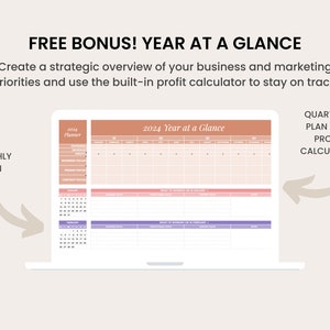 2024 Content Calendar, Social Media Planner, Social Media Content ...