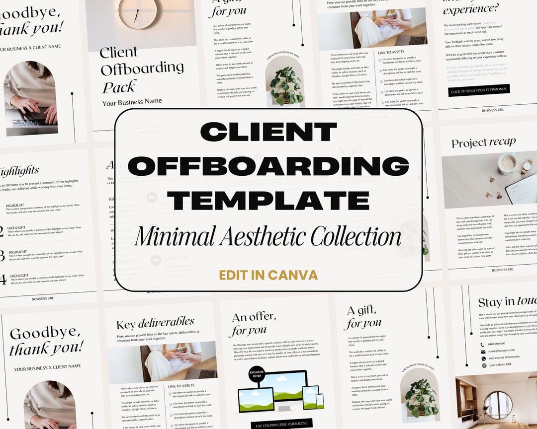 Client Goodbye Packet, Client Offboarding, Virtual Assistant Template ...