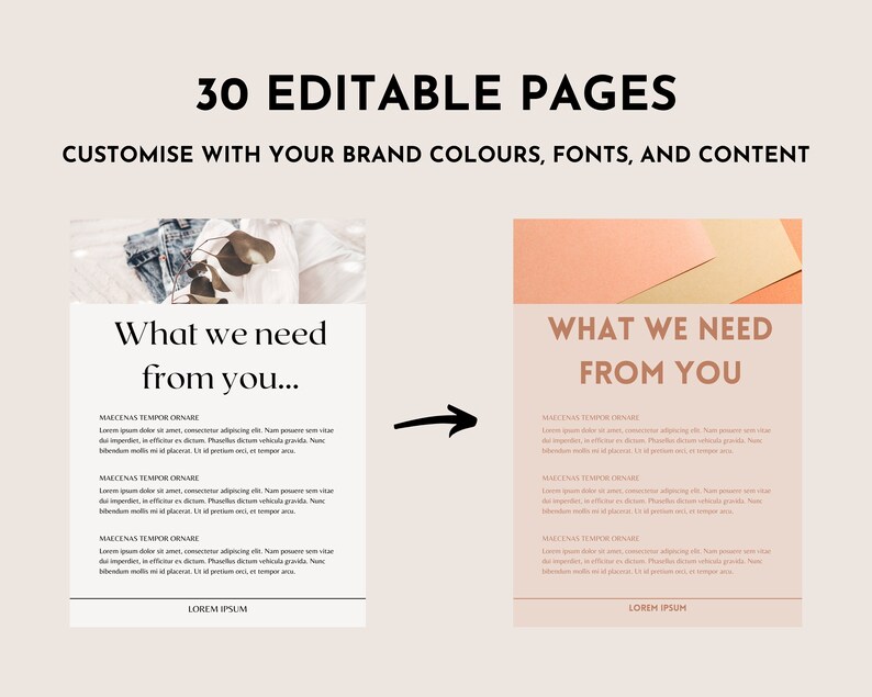 Client Welcome Packet Template New Client Welcome Packet - Etsy