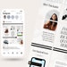 Instagram 9 Grid Template, Instagram Grid Design, Instagram Post ...