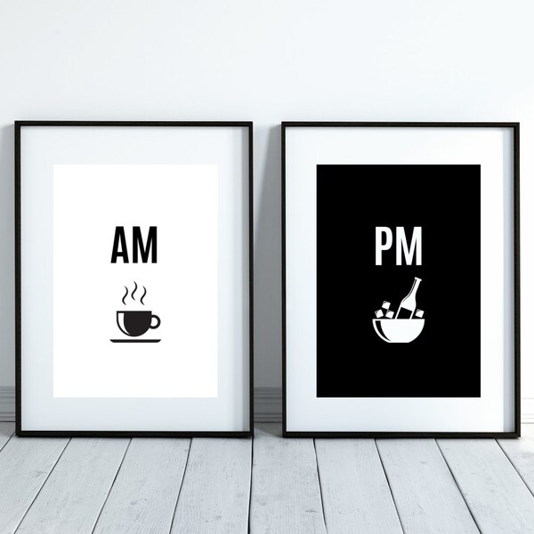 Am Pm Sign - Etsy