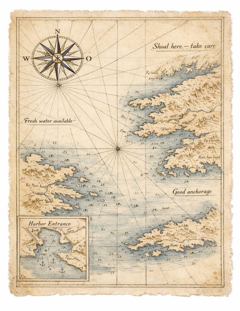 Vintage Map Ephemera Printable | Age of Exploration Junk Journal Kit ...