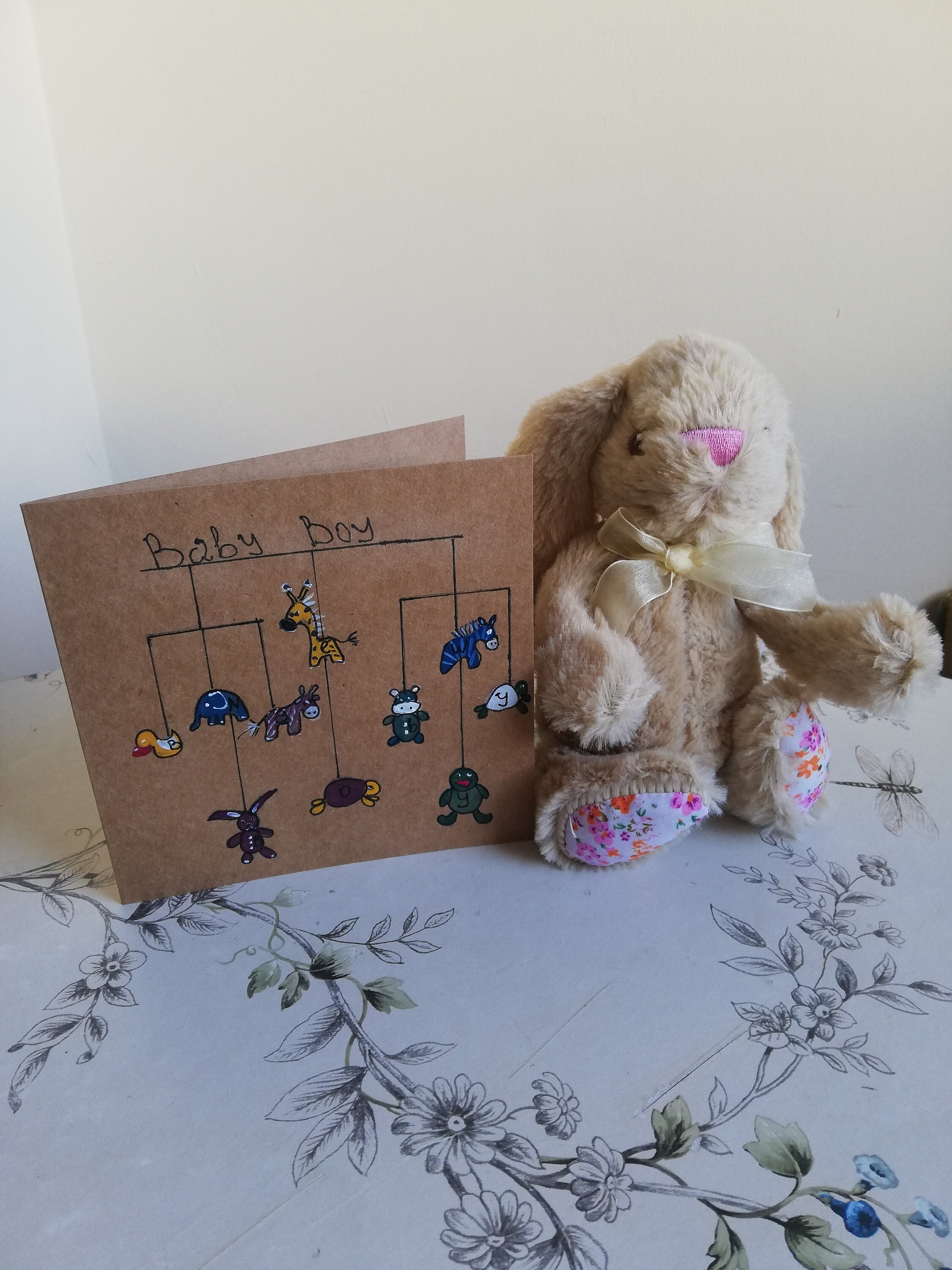 Handmade Card Baby Boy Etsy Handmade Card Baby Boy Etsy