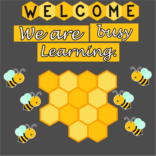 Bee Bulletin Board - Etsy