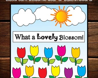 Tulip Bulletin Board - Etsy