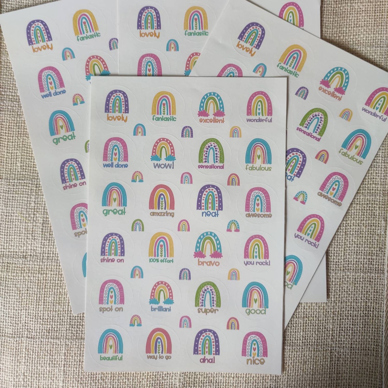 Feedback stickers teacher stickers teacher feedback grading | Etsy