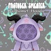 Purple Baphomet Sweater Pngtuber Sweater Twitch Assets - Etsy