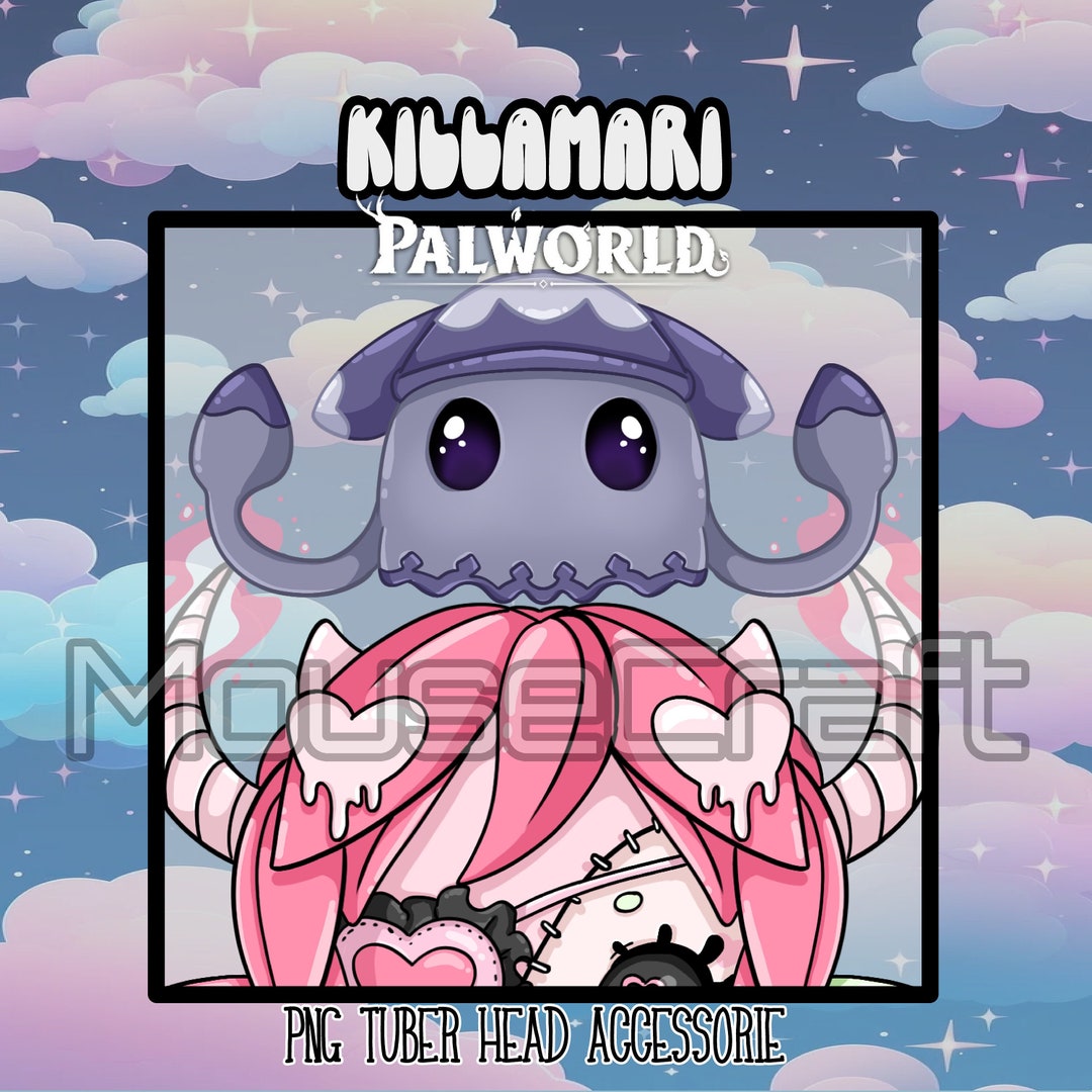 Killamari | Cute Palworld Pals | PNG Tuber Accessories | Twitch Assets ...
